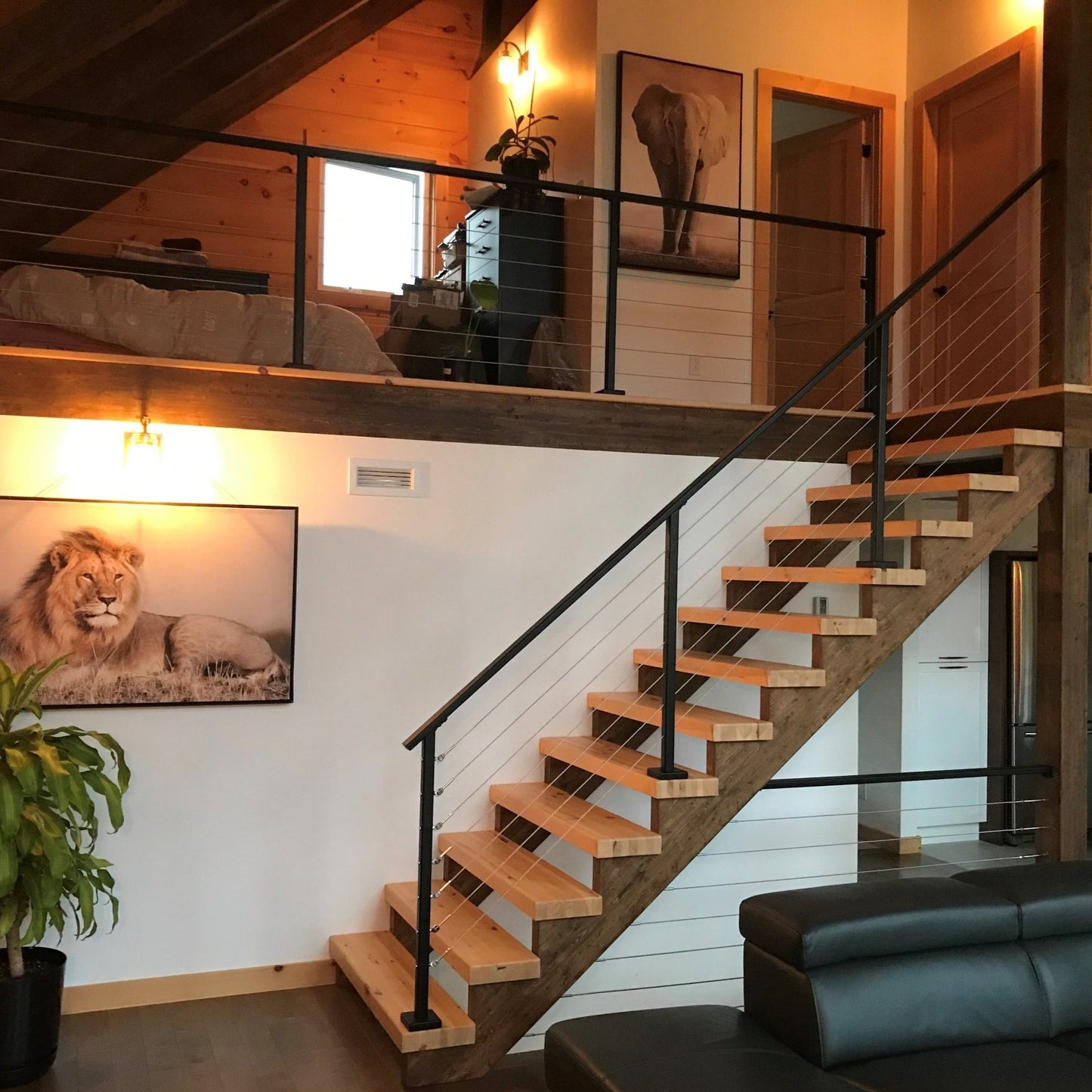 Nautica Cable Railing System - II – Timber Post - Black – Gauthier De ...